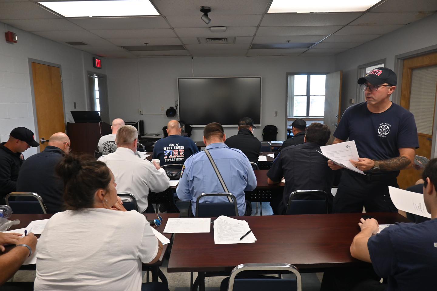Center District Holds Annual EMT/CPR Refresher Course - West Haven Fire ...